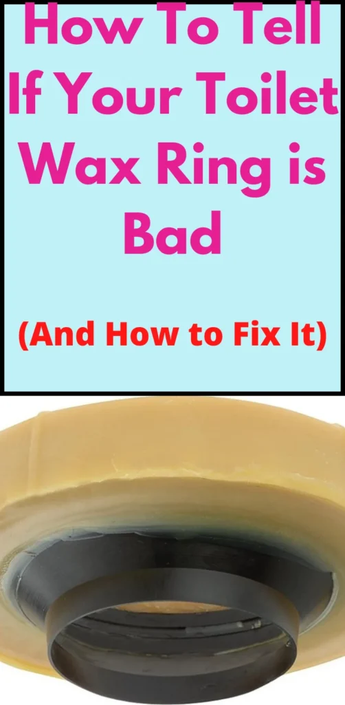 Toilet Wax Ring Leak Symptoms